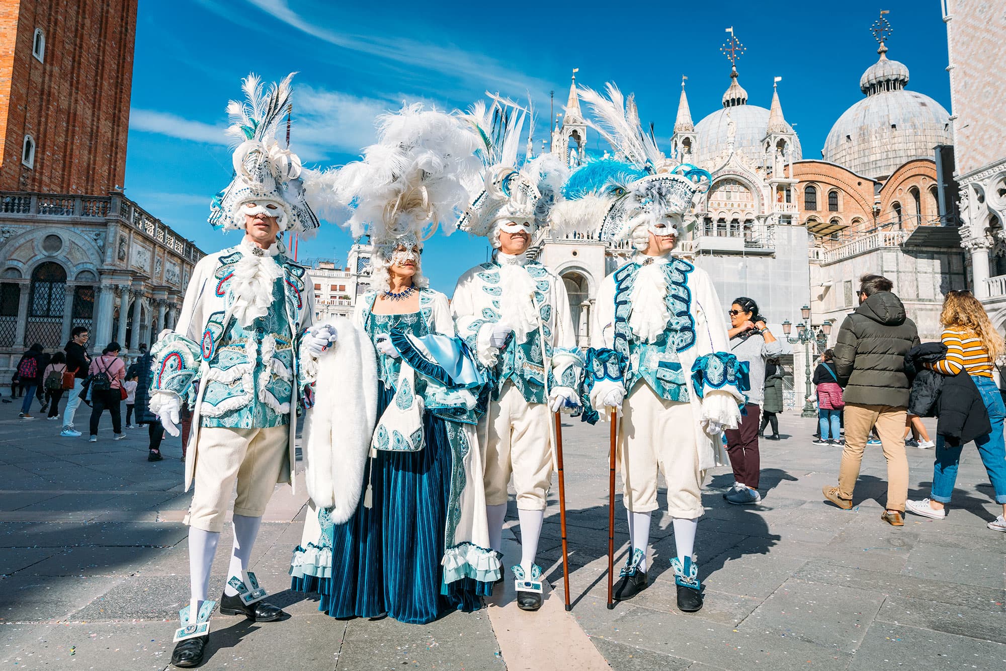 When Masks Were Fun: 20 Magical Photos From Venice Carnival!