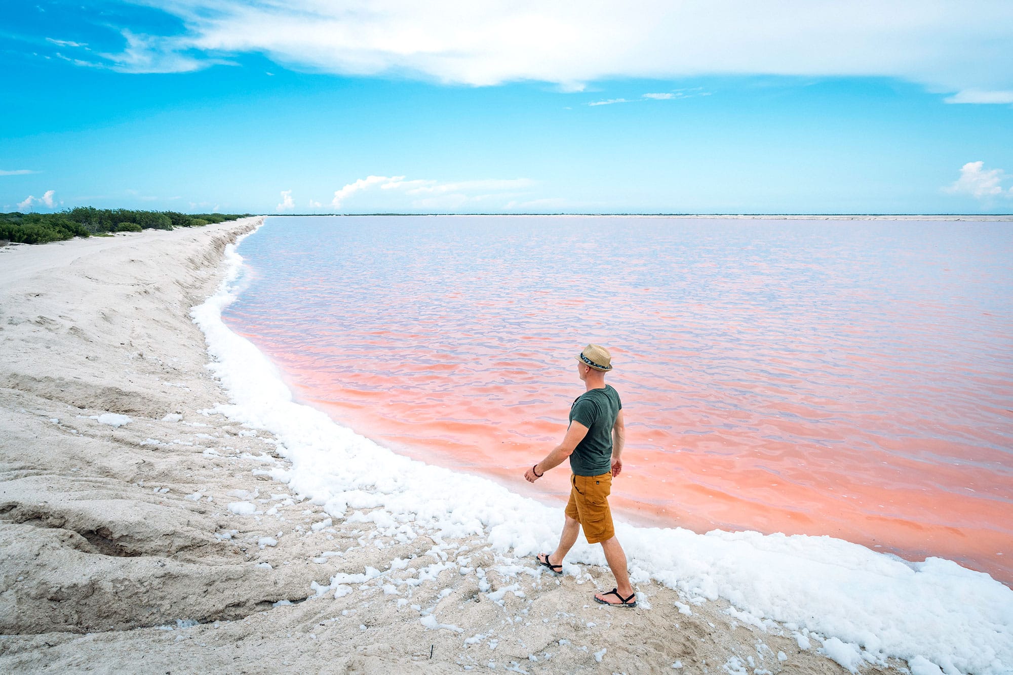 Las Coloradas: Visiting Mexico's Amazing Pink Lakes!