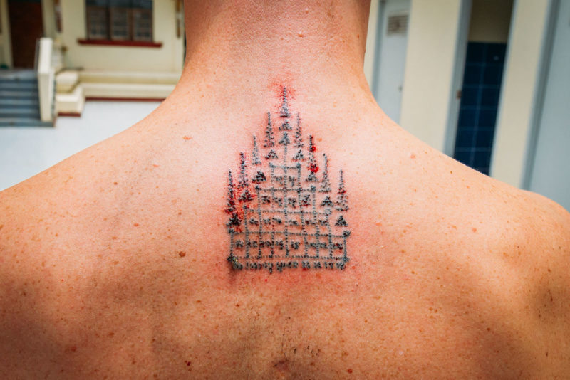 Sak Yant Tattoo: Blessed By A Monk In Thailand (My Experience)