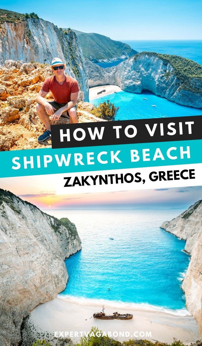 Exploring Navagio Beach (Shipwreck Beach) In Zakynthos, Greece