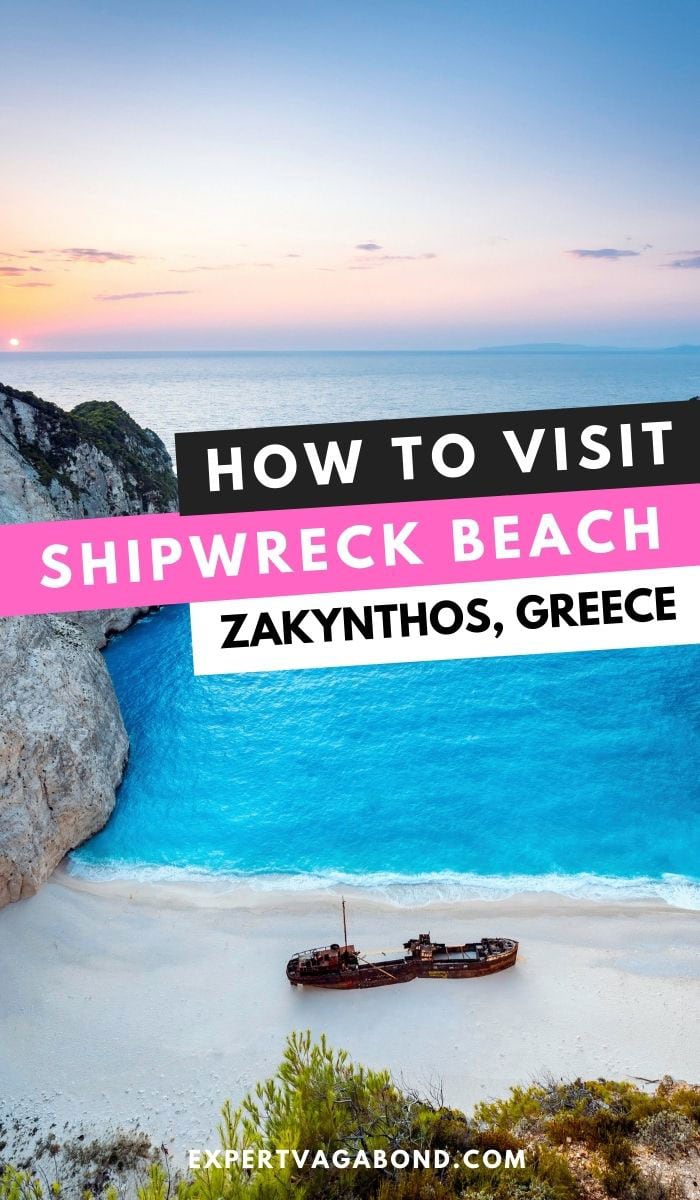 Exploring Navagio Beach (Shipwreck Beach) In Zakynthos, Greece
